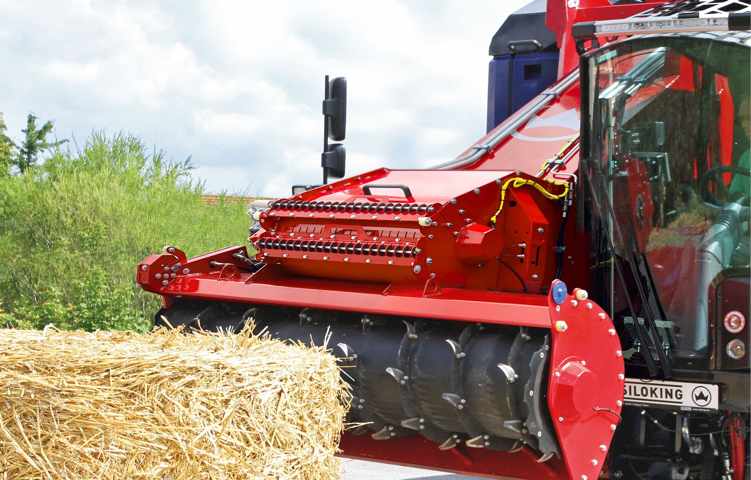 SelfLine mit Strohhäcksler