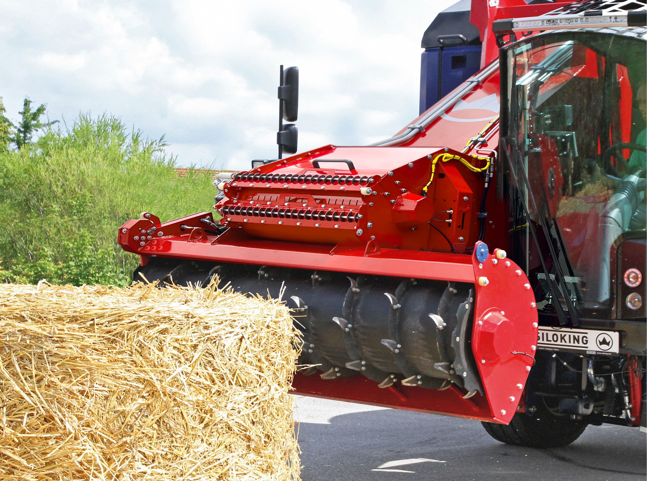 SelfLine mit Strohhäcksler