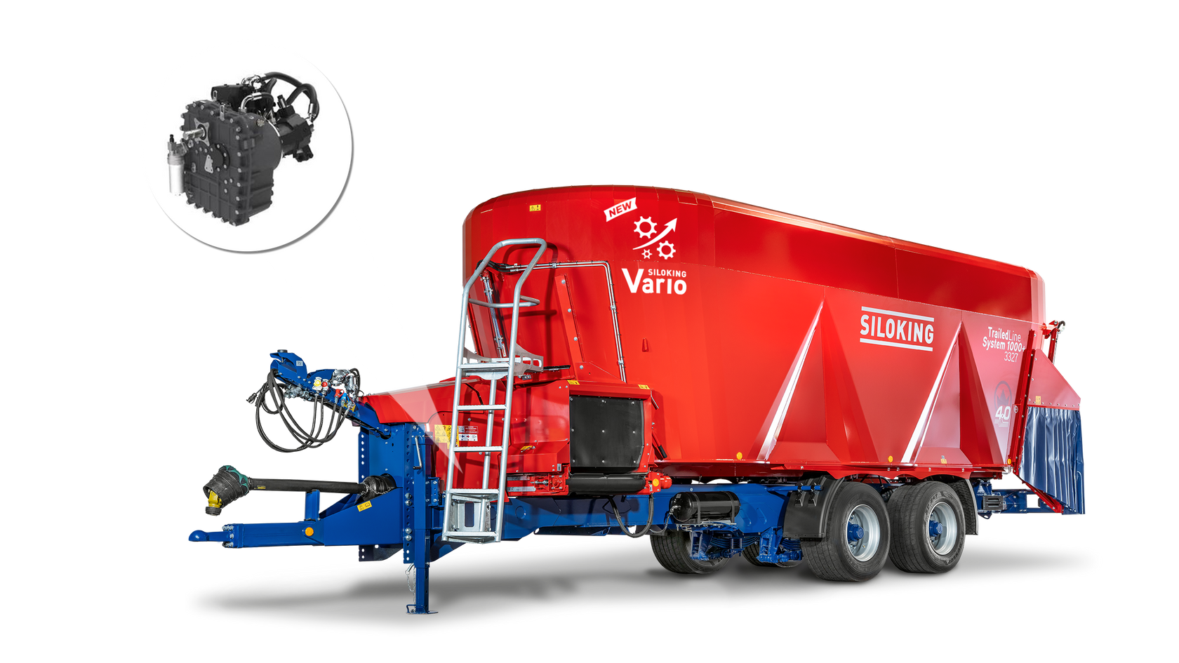 带 Vario 变速箱的 SILOKING TrailedLine